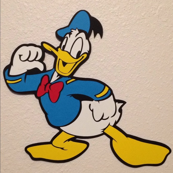 Disney | Other | Donald Duck Paper Poster Room Decoration Disney | Poshmark